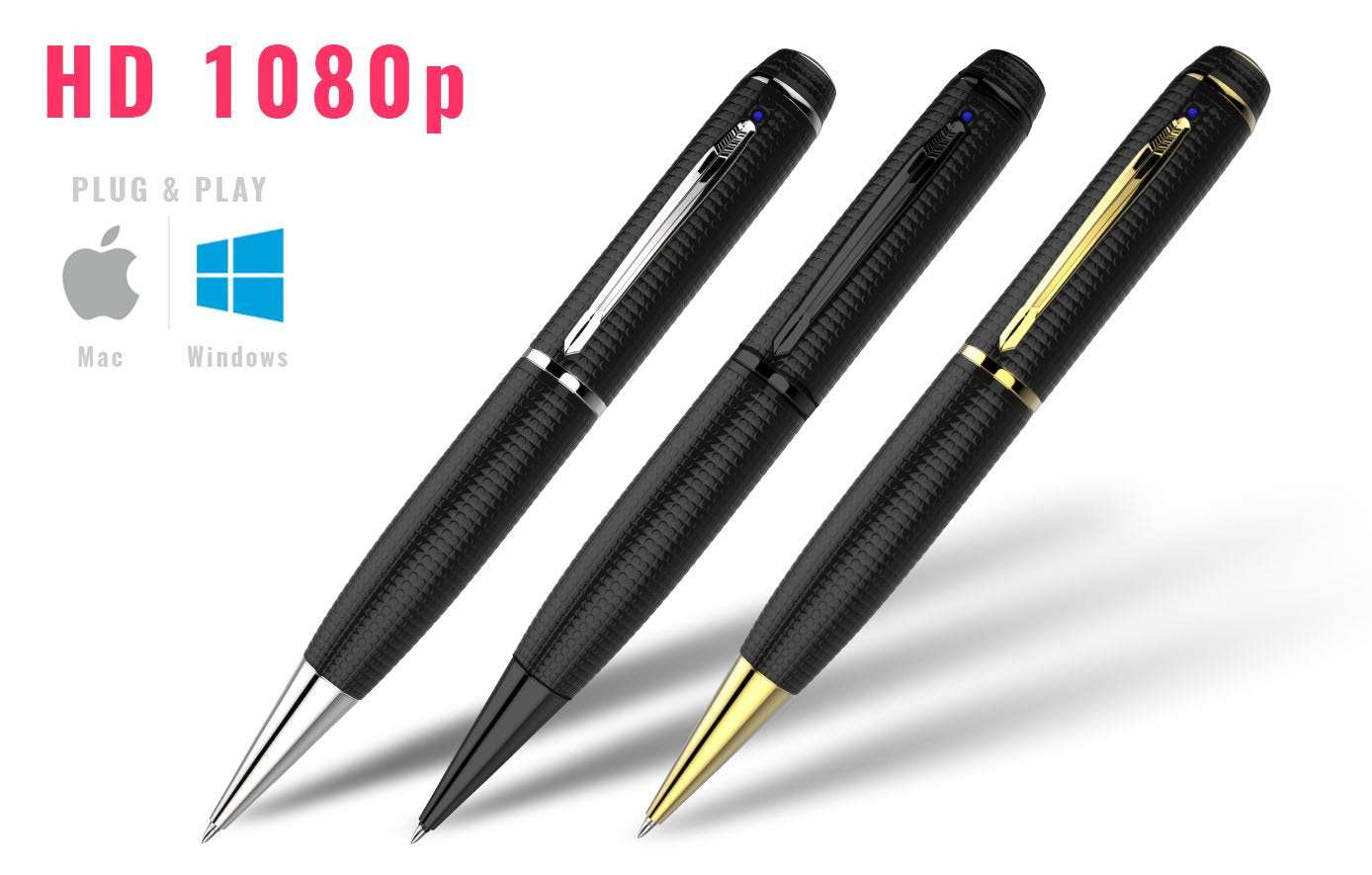 iSpyPen Pro X | #1 Spy Pen Camera | New & Improved 2k Video and ...